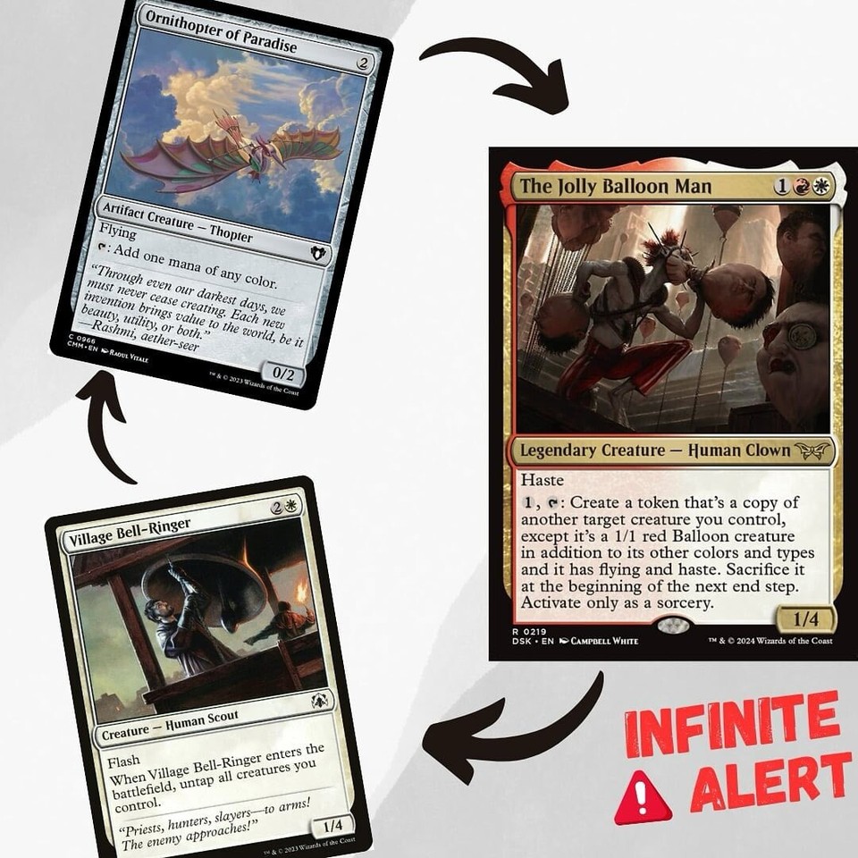 MTG Commander EDH Deck The Jolly Balloon Man 100 Magic Cards Custom ...