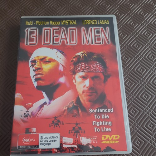 13 Dead Men (DVD) Faded Spine Region Free Lorenzo Lamas Free Postage ...