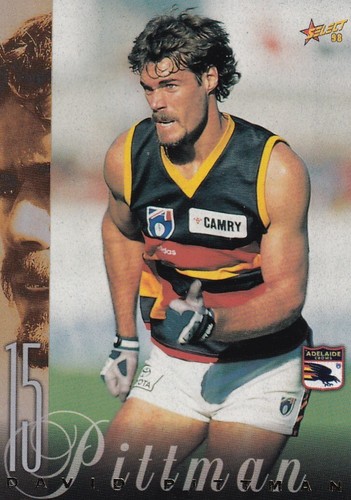 AFL 1998 Select Adelaide Crows - David Pittman Card No.9 | eBay Australia