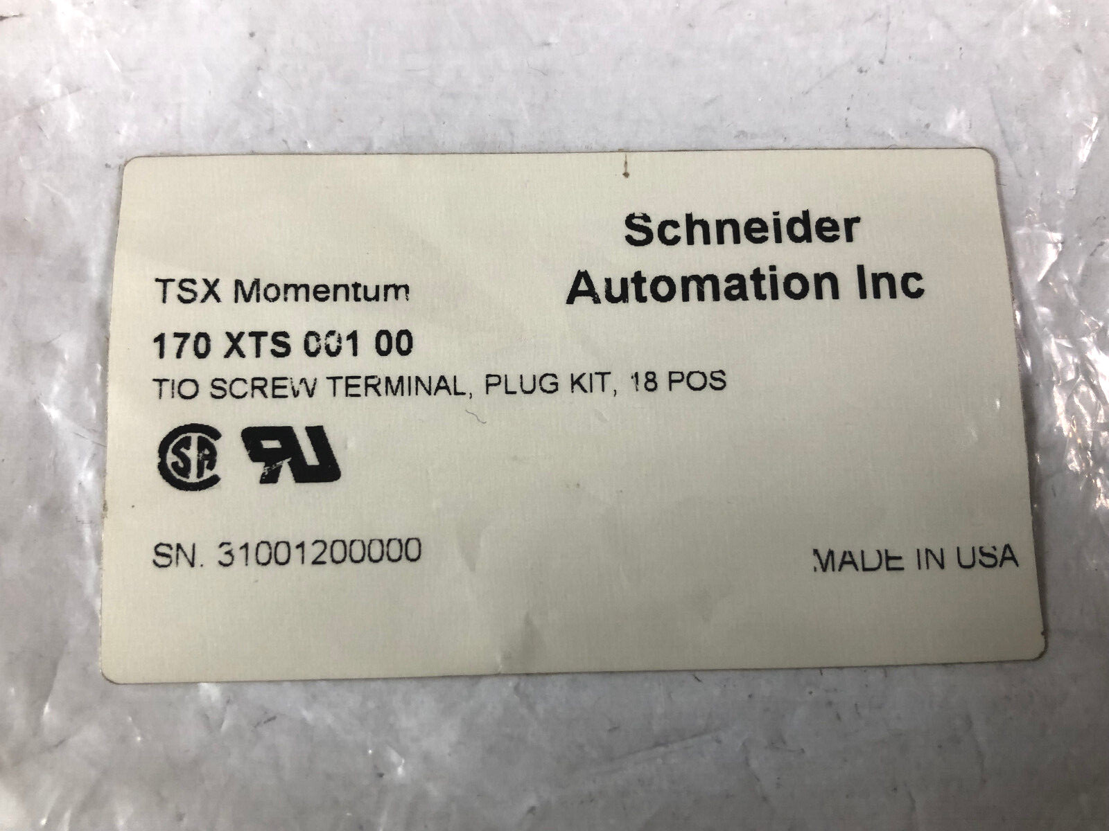 Modicon 170-XTS-001-00 Industrial Control System for sale online | eBay
