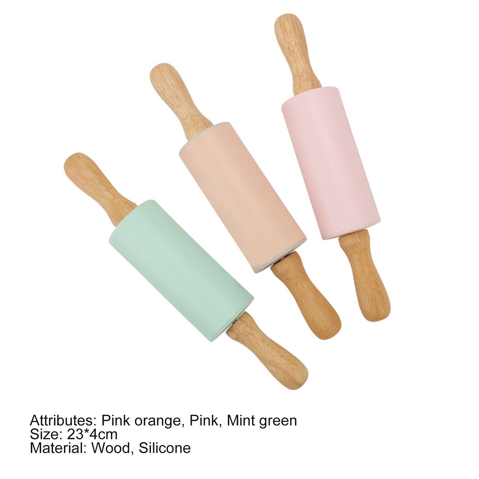 Rolling Pin Portable Widely Application Noodle Biscuit Rolling Pin Food ...