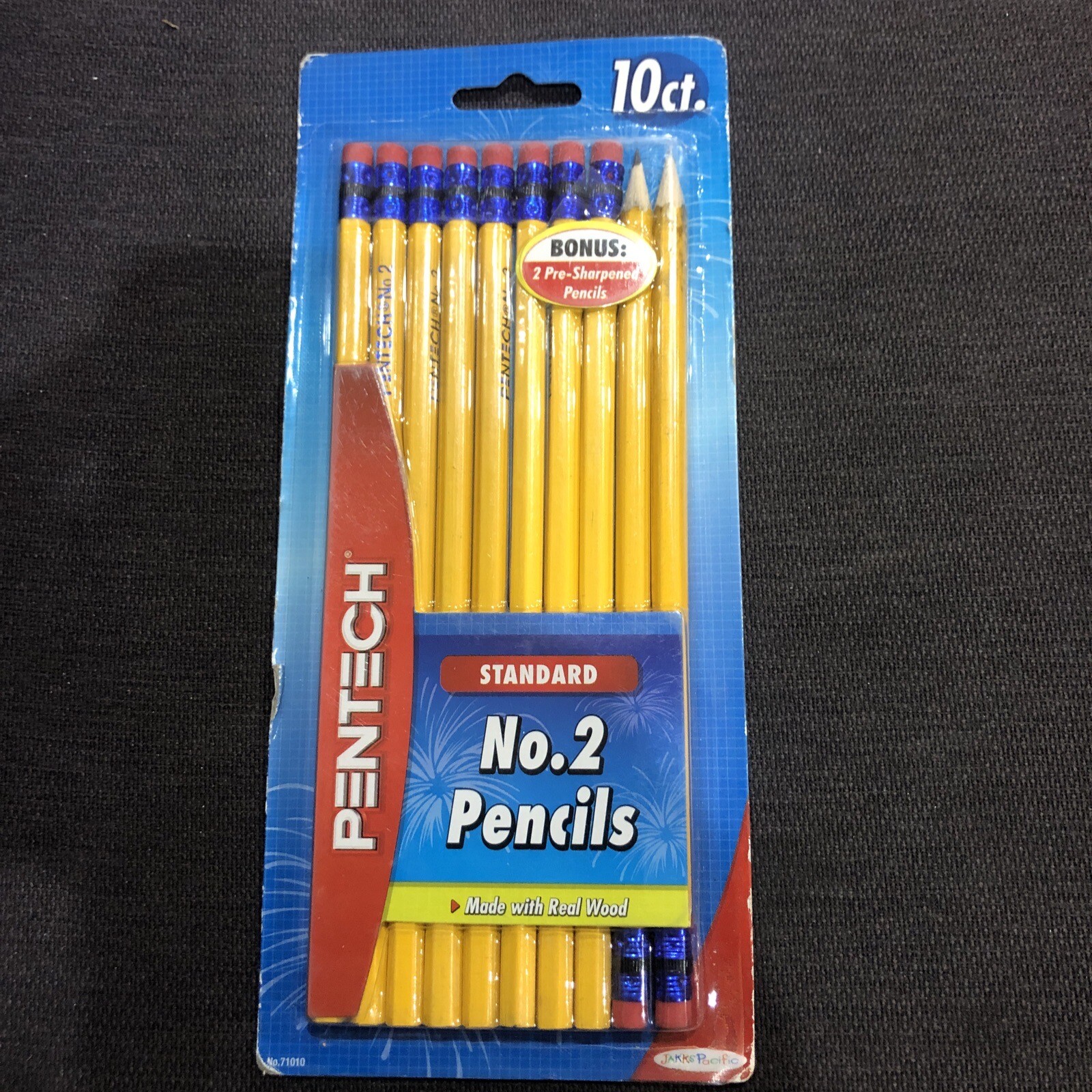 Pentech Standard No 2 Pencils Package Of 10 With Bonus 2 Pencils | eBay