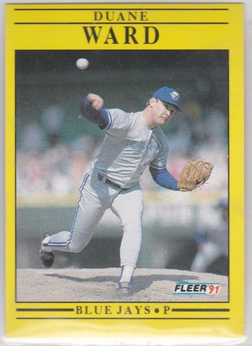 M) 1991 Fleer Baseball Trading Card - Duane Ward #187 | eBay