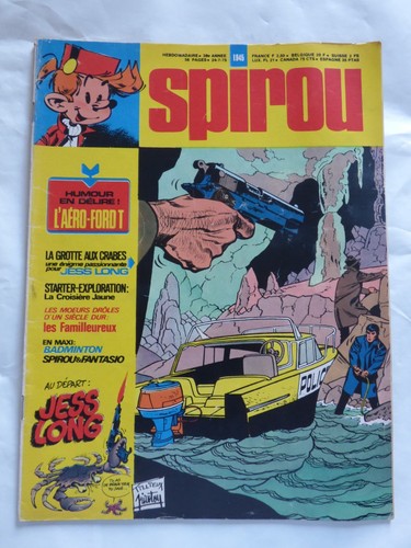 SPIROU n° 1945 COVER TILLIEUX + LES INDIENS DU SUD U.S.A (1) | eBay