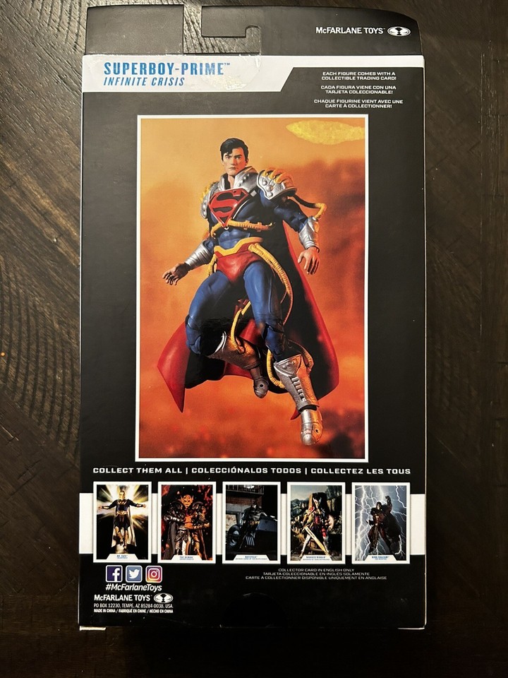 DC Multiverse Superboy- Prime Action Figure McFarlane Toys (NEW IN BOX ...