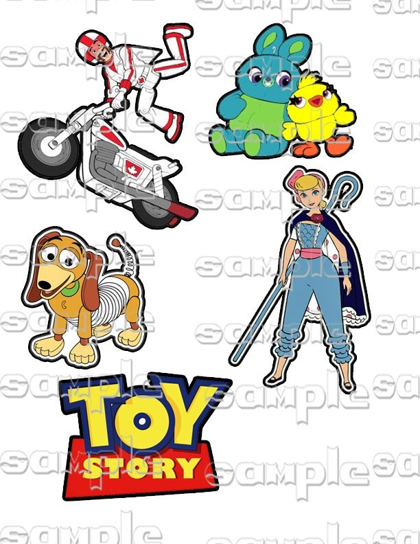 Disney Toy Story d overlay 12 x 12 with Scrapbook Paper Pieces, Die ...