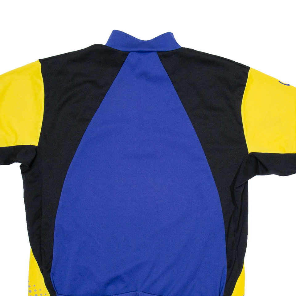 TAS Cycling Mens Jersey Blue 1/4 Zip L | eBay UK