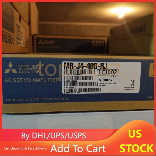 MRJ440BRJ 1PC New Mitsubishi MR-J4-40B-RJ AC Servo Drive PLC Fast ...
