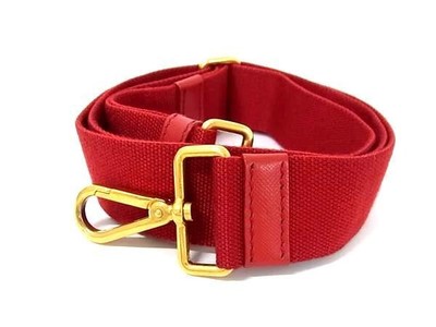 Beauty PRADA Canvas Bag Shoulder Strap Crossbody Diagonal Men s Women s ...