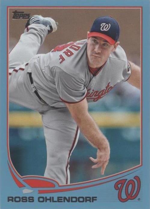 2013 Topps Update Series - Ross Ohlendorf #US18 Blue for sale online | eBay