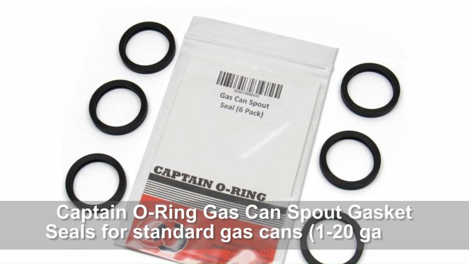 (6 Pack) Gas Can Spout Gasket Seals - Universal Rubber Replacements | eBay
