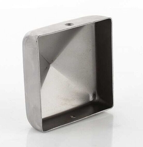Post cap square for fence post 90x90 mm steel galvanized pyramid | eBay UK