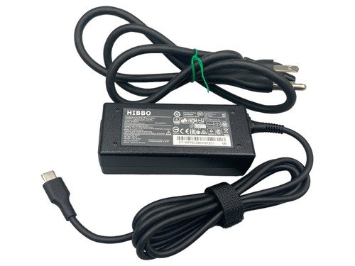 HIBBO 45W Type-C USB-C Adapter HP EliteBook TPN-CA01 814838-002 815049 ...
