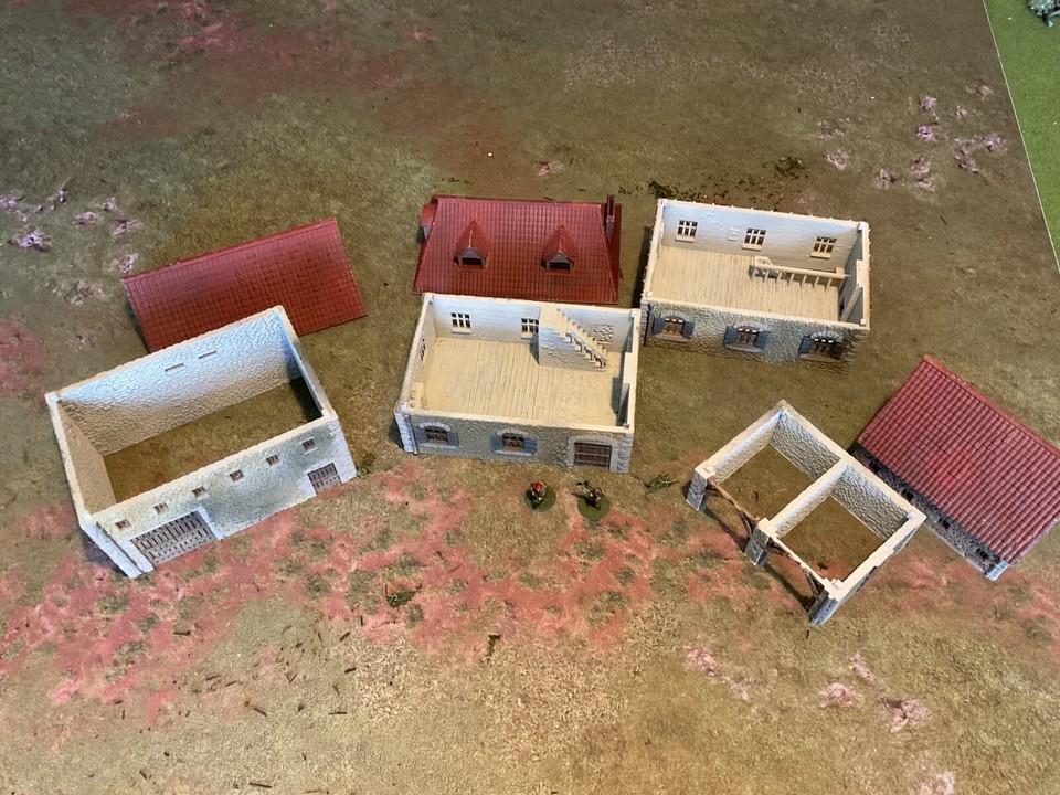 French Farmhouse. 28mm Terrain. WW2. Normandy. Bolt Action. Chain of ...