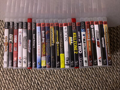 PS3 Games Bundle (24 Games!) | eBay