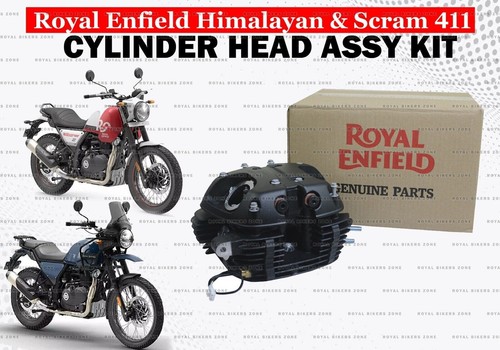Royal Enfield Himalayan & Scram 411 "Cylinder Head Assembly Kit" | eBay ...