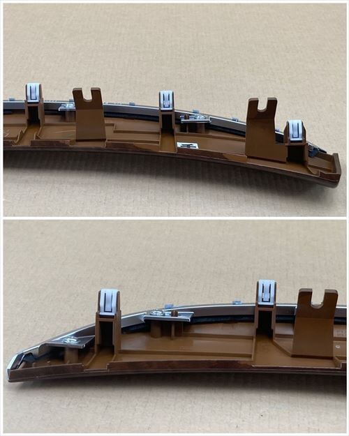 51 Fuga Dash Panel Brown Wood Grain Instrument Panel Garnish Interior ...