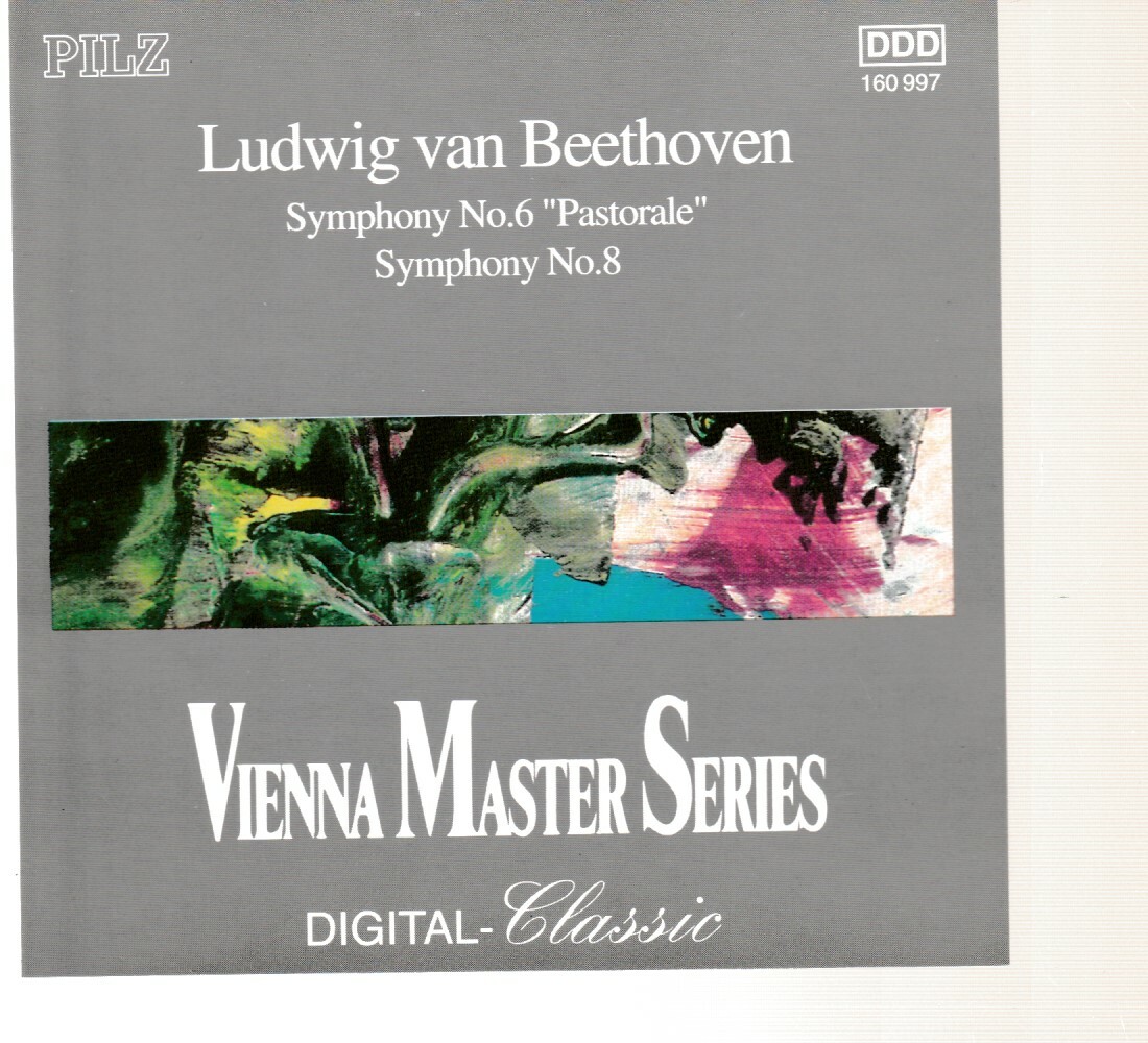 Beethoven - Symphony 6 & 8, Pastorale (CD) Vienna Master Series AOB | eBay