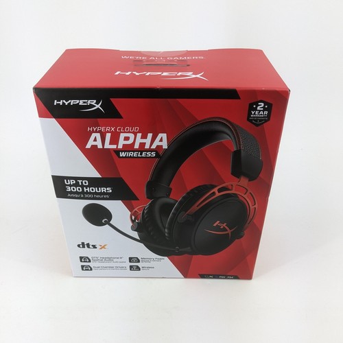 HyperX Cloud Alpha Wireless Gaming Headset Black/Red 4P5D4AA for sale ...