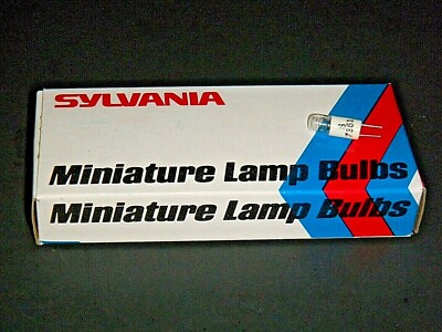 Sylvania 7361 Subminiature Light Bulbs 5V .06A T1.75 Bi-Pin Base G3.17 ...