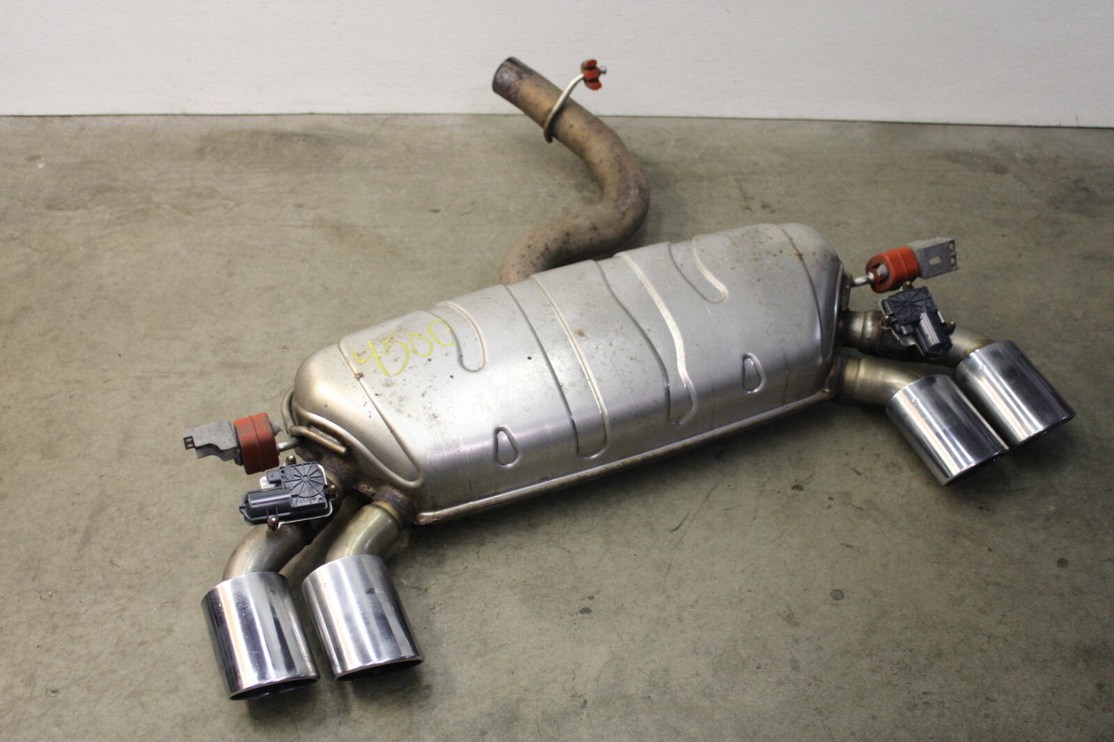 MK7 VW Golf R Exhaust Muffler W/ Valves Genuine Oem 2015-2019 | eBay