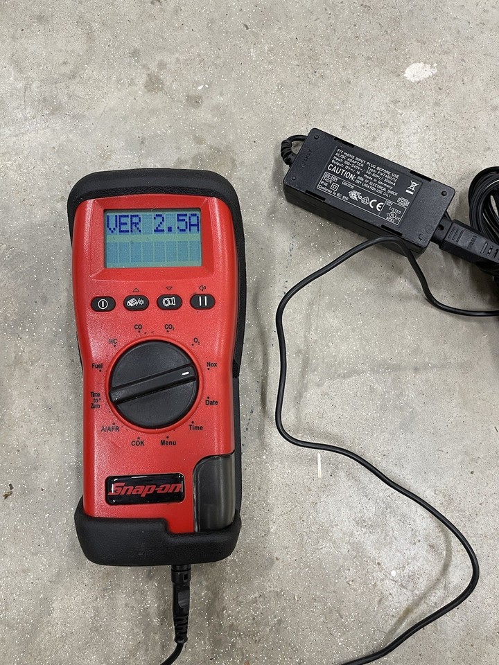 Snap On Hand Held 4 Gas Analyzer HHGA2 With Print Function. Works! | eBay