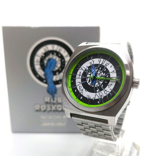 NIXON Santa Cruz Collaboration The Time Teller Watch Quartz 38mm Steel ...