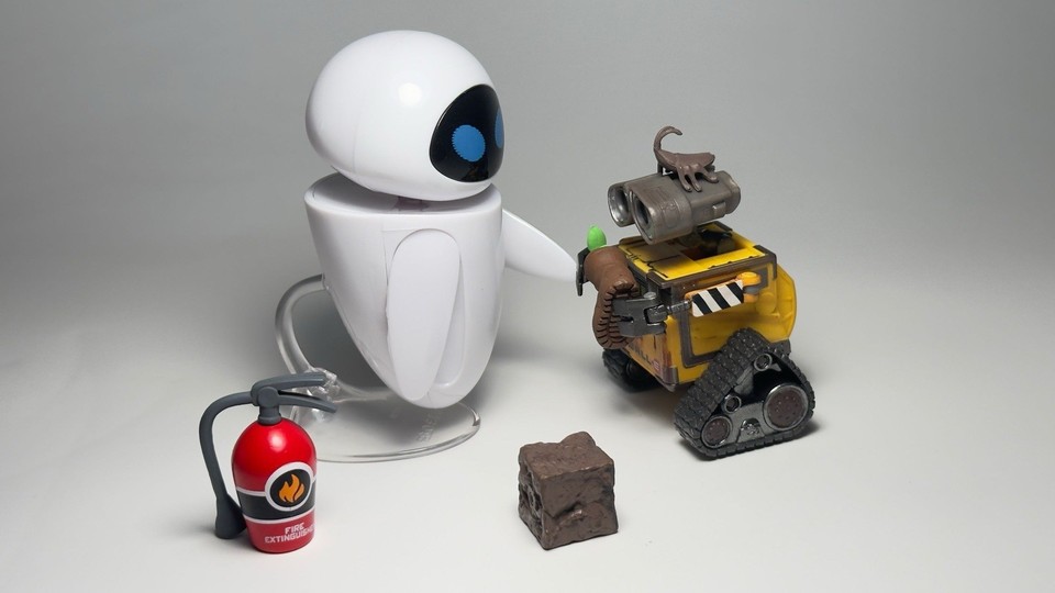 New Box Wall E Eve Mini Robot Movable Action Figure Party Toys Gift | eBay
