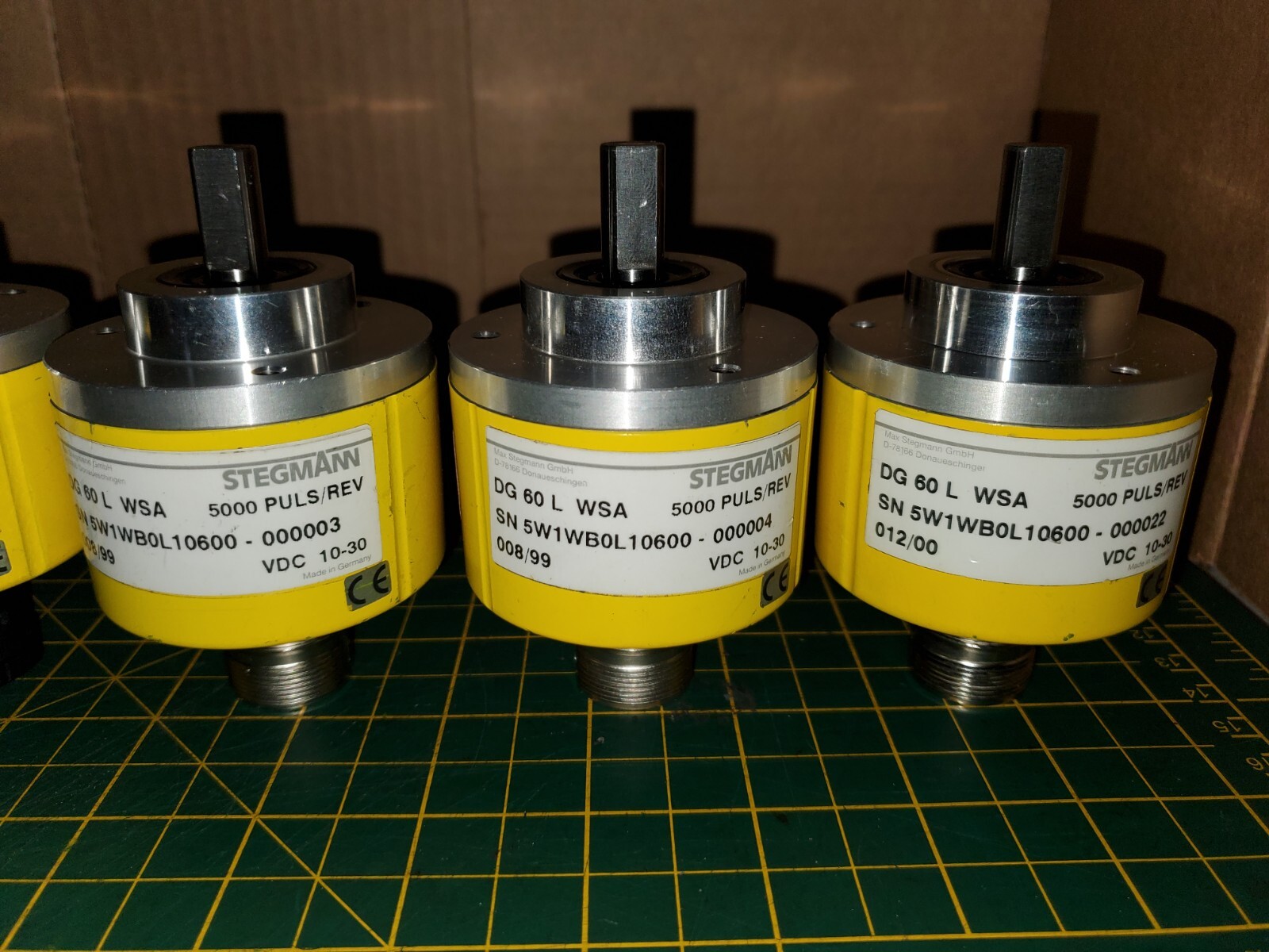 STEGMANN DG 60L WSA Incremental Encoder DG60LWSA 5000 PULS/REV Located in US | eBay