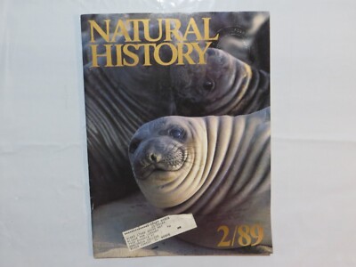 Natural History Magazine 1989 February O9 | eBay
