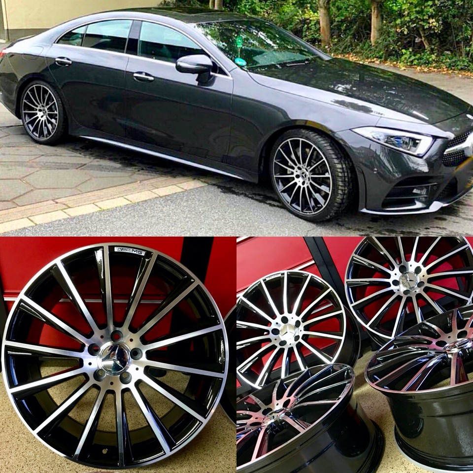 MERCEDES 20 INCH S63 NEW RIMS WHEELS 20/8.5 20/9.5 E350 S550 CLS550 AMG ...