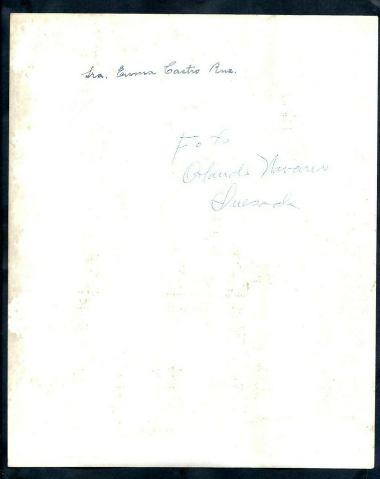 MRS EMMA CASTRO RUZ FIDEL CASTRO´S SISTER READING CUBA 1959 QUESADA ...