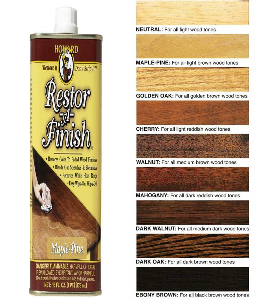 Howard Products RF2016 Restor-A-Finish, 16 oz, Maple-Pine 16 | eBay