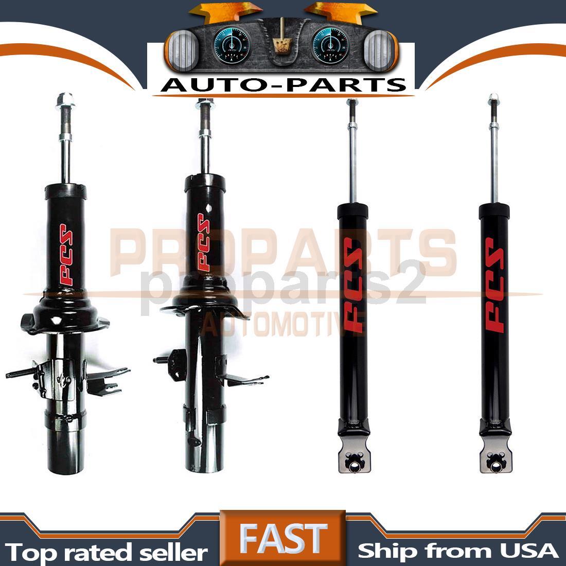 4 Shocks & Struts Coil Spring Assembly FCS For INFINITI G35 G37 G25 Q40 ...