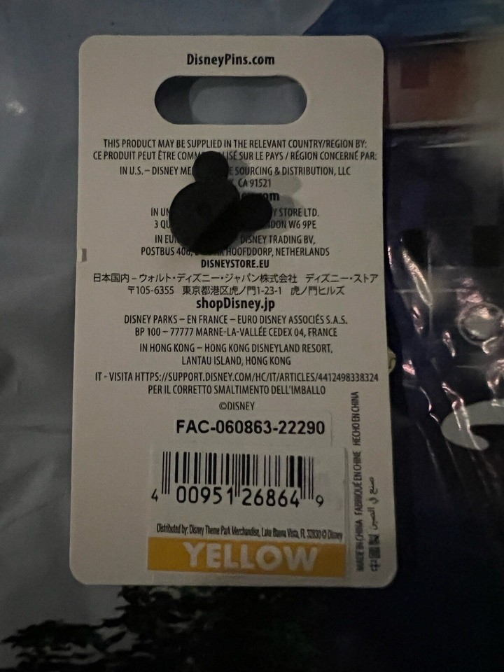 Disney Parks Pinocchio Blue Fairy Pin Disney | eBay UK