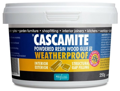 Cascamite Waterproof Powdered Resin Wood Glue Adhesive Bond - 250g ...