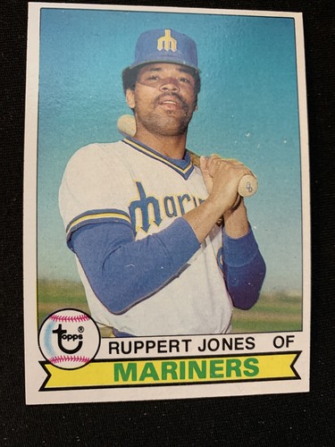 1979 Topps Baseball Card #472 Ruppert Jones Seattle Mariners NMMT Free ...