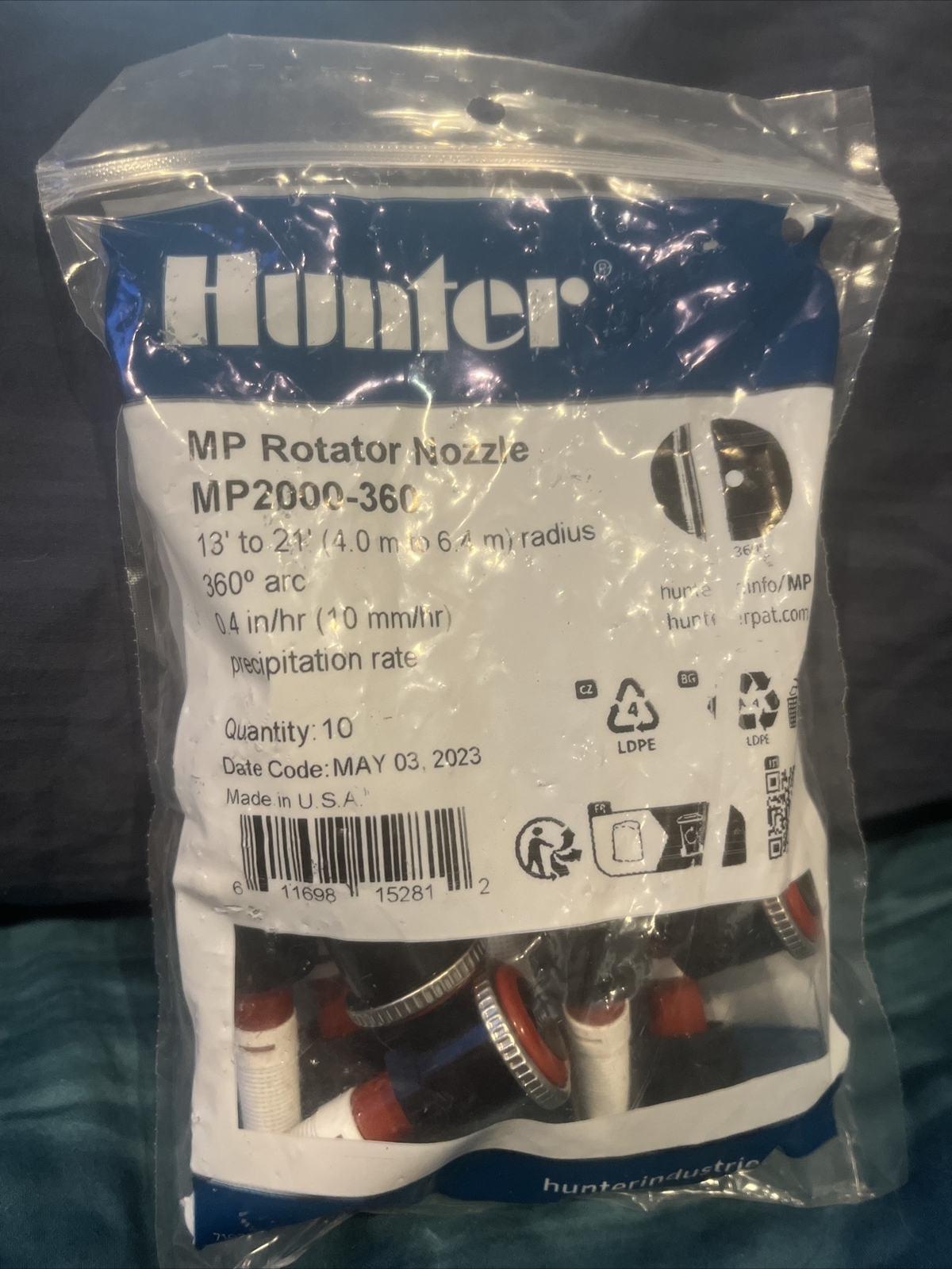 10 HUNTER MP Rotator MP2000-360 Nozzles | eBay
