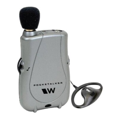 Williams Sound Pocketalker Ultra Personal Sound Amplifier w Surround ...