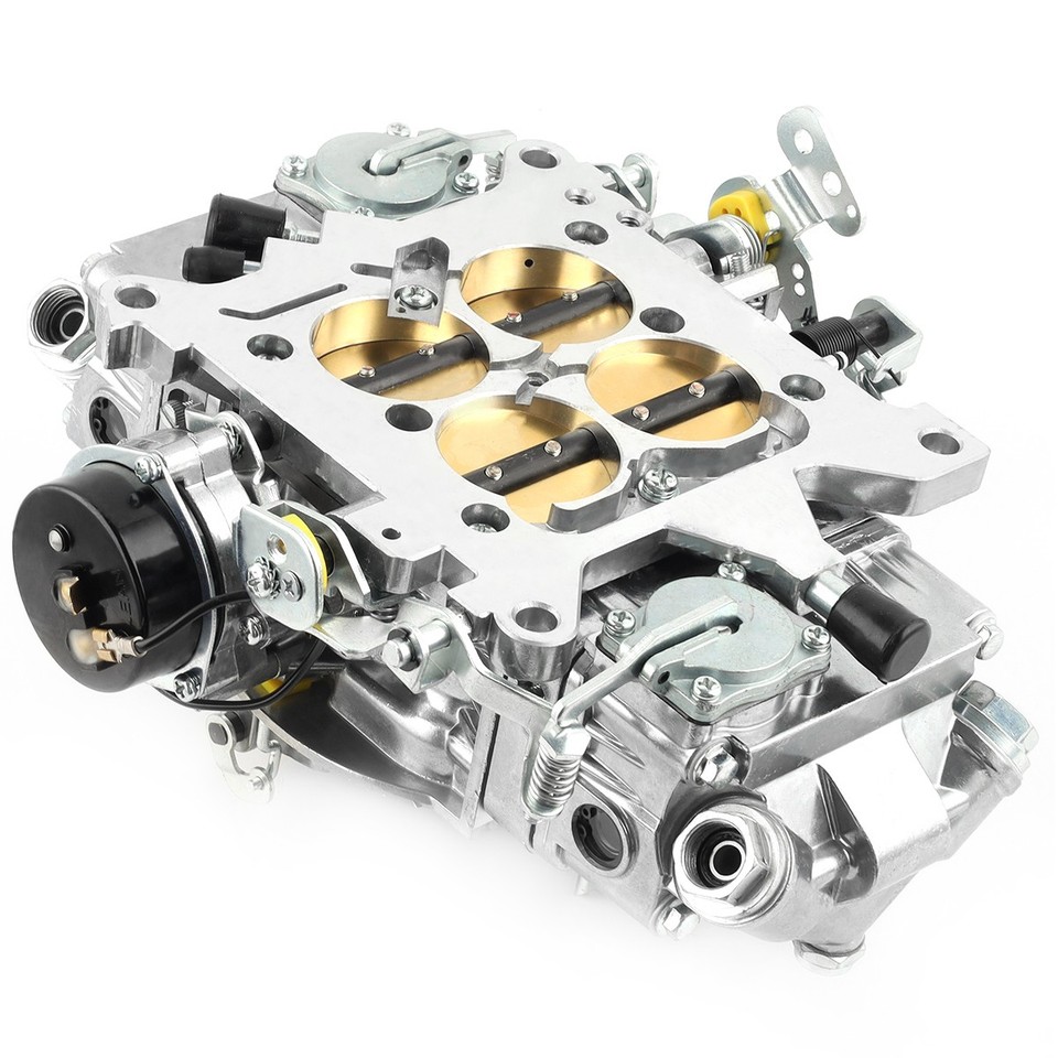 650 CFM 4 BBL Carb Electric Choke Square Bore Fits Chevy 350 Ford 302 ...
