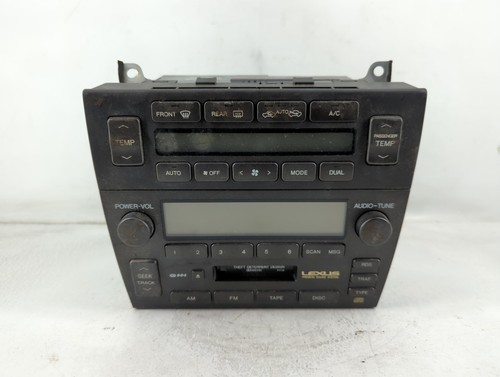 2001-2002 Lexus Gs430 Am Fm Cd Player Radio Receiver YXRJS | eBay