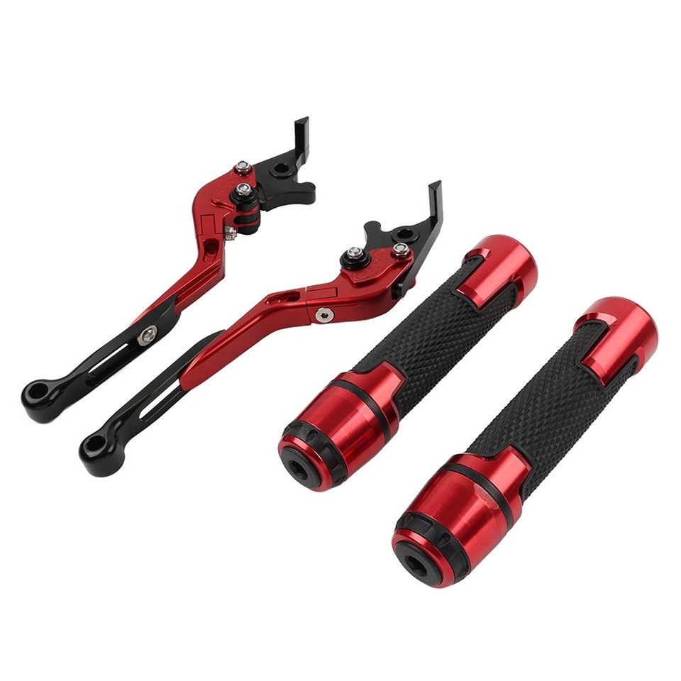 CNC Brake Clutch Levers Handlebar GriRps Sets For BMW S1000R S1000RR CC ...
