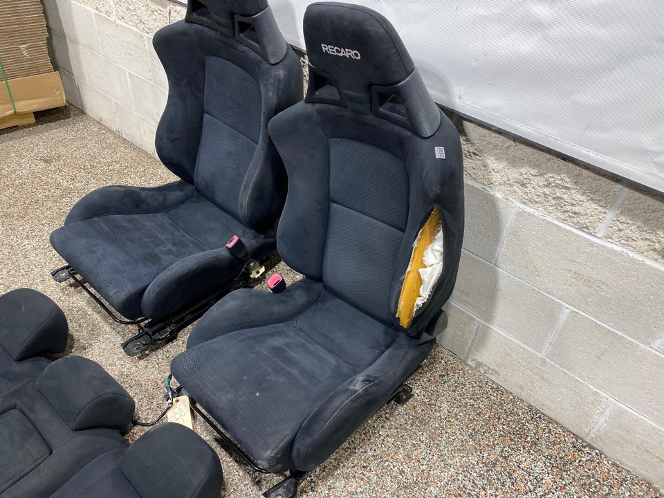 2013 MITSUBISHI LANCER EVOLUTION X EVO 10 OEM RECARO SEAT SET FRONT ...