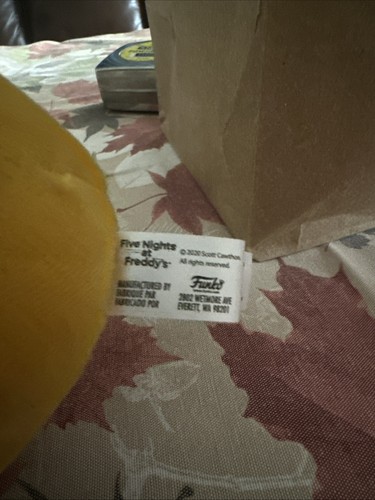 Funko Five Nights at Freddy’s FNAF Plush Hot Topic Exclusive SPRING ...