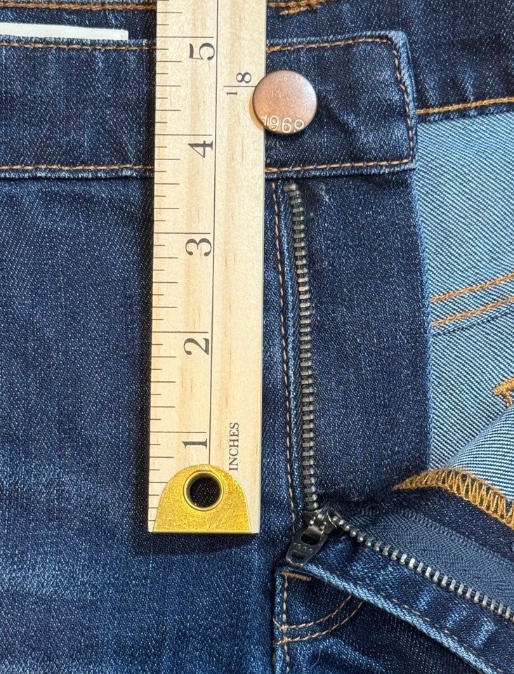 Gap 1969 Maddie Size 30 Summer Cut Offs Womens Dark Wash Denim Jean ...