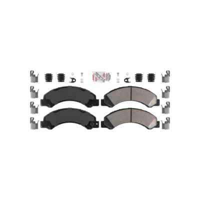 Semi-Metallic Disc Brake Pads For 2012-2018 Hino 155 14500lbs GVW NWF ...