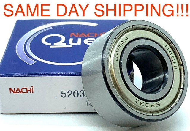5203zz Nachi Angular Contact 17x40x17.5 17mm/40mm/17.5mm 5203z Row Ball ...