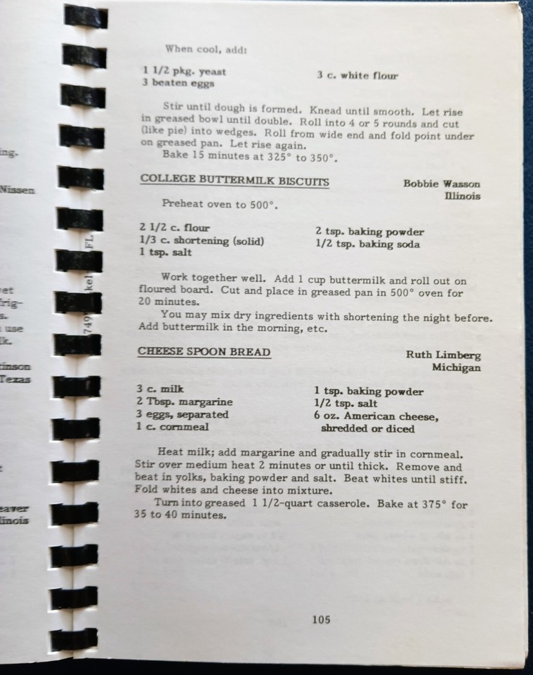 Thank Heaven for Home Made Cooks Cookbook Lakeland Florida Citrus Woods ...