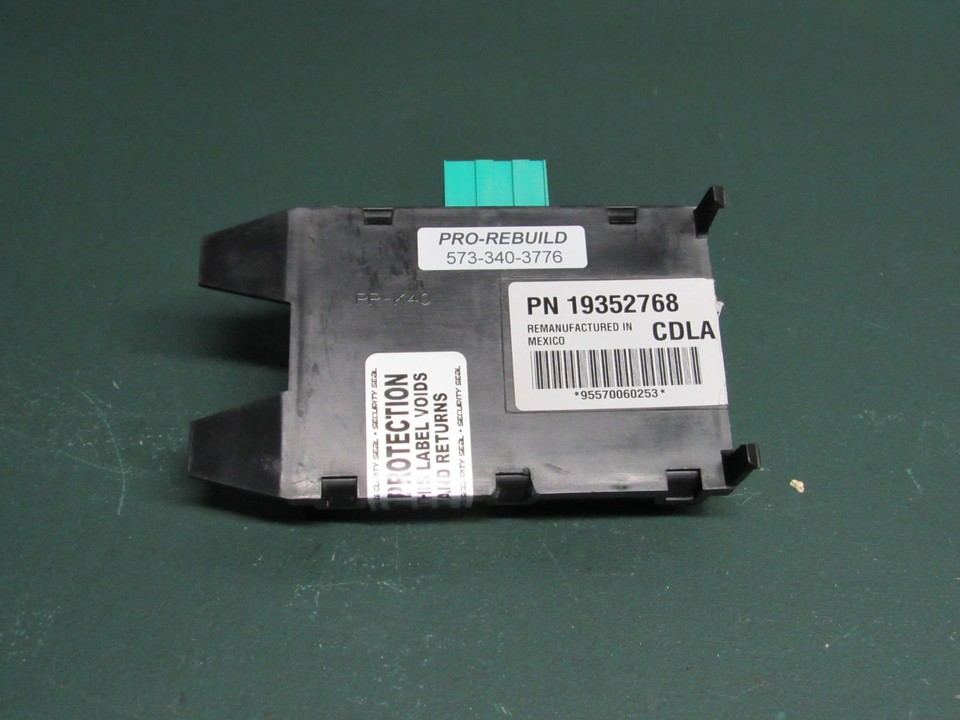 CHEVY SILVERADO K1500 TAHOE C1500 TRUCK ANTI-THEFT PASSLOCK VATS MODULE ...