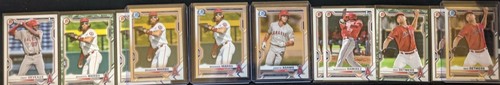 2021 Bowman Angels Rookie/Prospect lot Adell Adams Detmers Deveaux ...